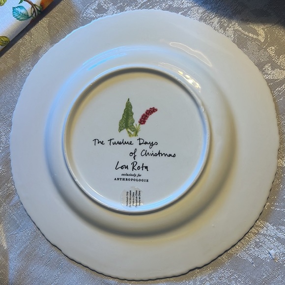 Anthropologie | Dining | Lou Rota Anthropologie 2 Days Of Christmas Ten ...